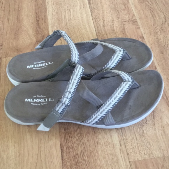 Merrell | Shoes | Brand New Merrell Memory Foam Sandals | Poshmark